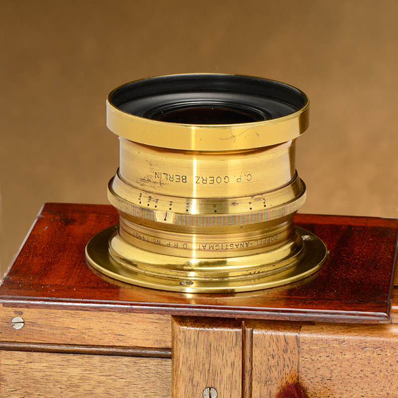 C.P.Goerz（高兹） 1#折叠木制相机 经典木制相机 『祥升行』老相机博物馆 - 中国北京木制古董相机博物馆 | 祥升行影像