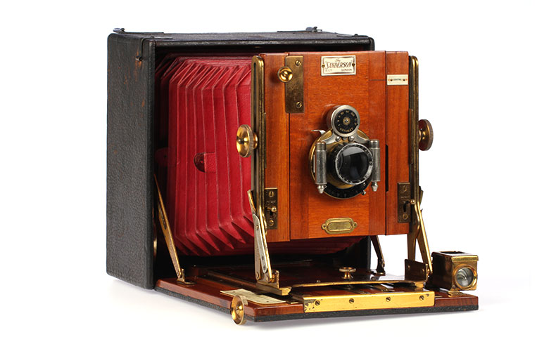 SANDERSON（桑德森） JUNIOR 木制折叠相机 经典木制相机 『祥升行』老相机博物馆 - 中国北京木制古董相机博物馆 | 祥升行影像